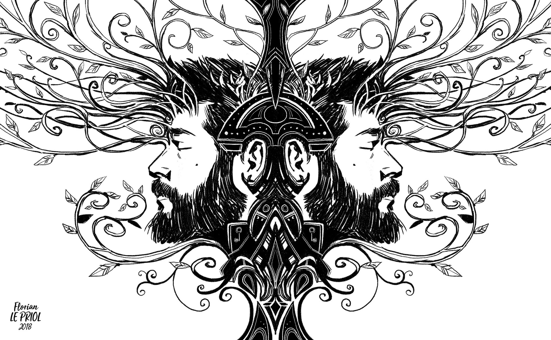 ArtStation - Inking study