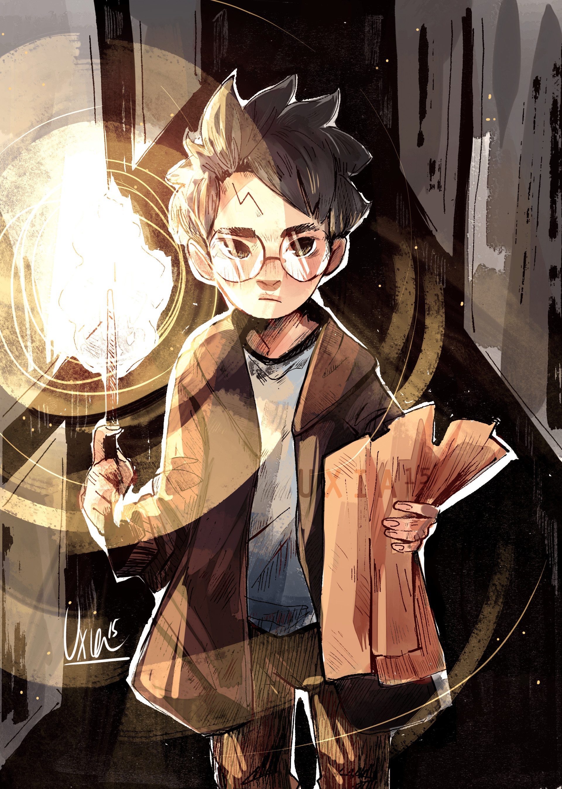 Lumos by Uxia L : r/ImaginaryHogwarts