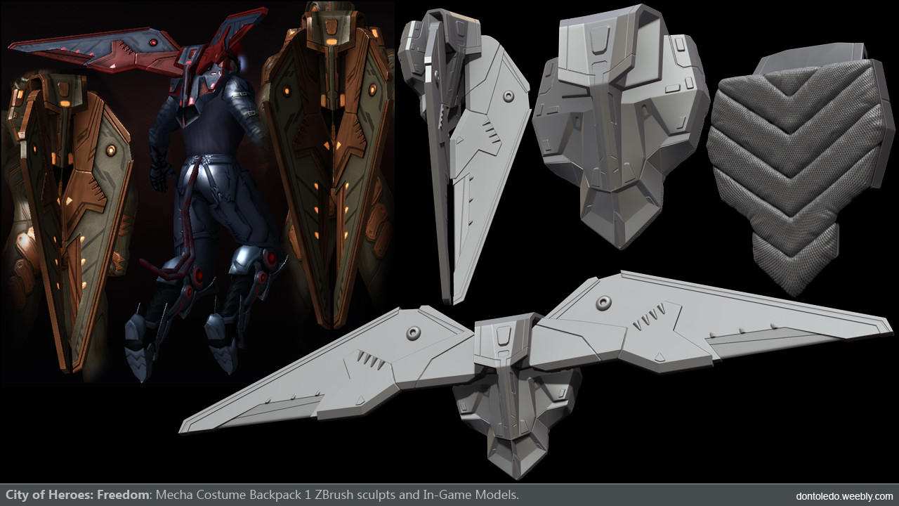Don Toledo - City of Heroes: Freedom Costume Sets