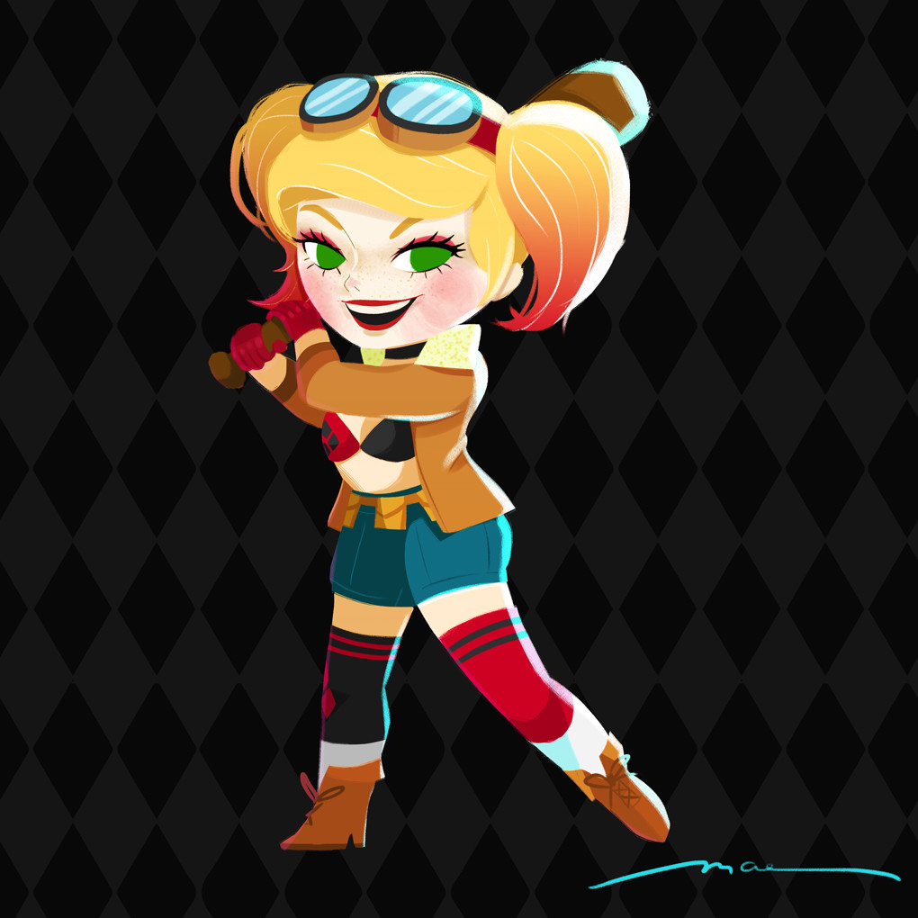 ArtStation - Bombshell: Harley Quinn