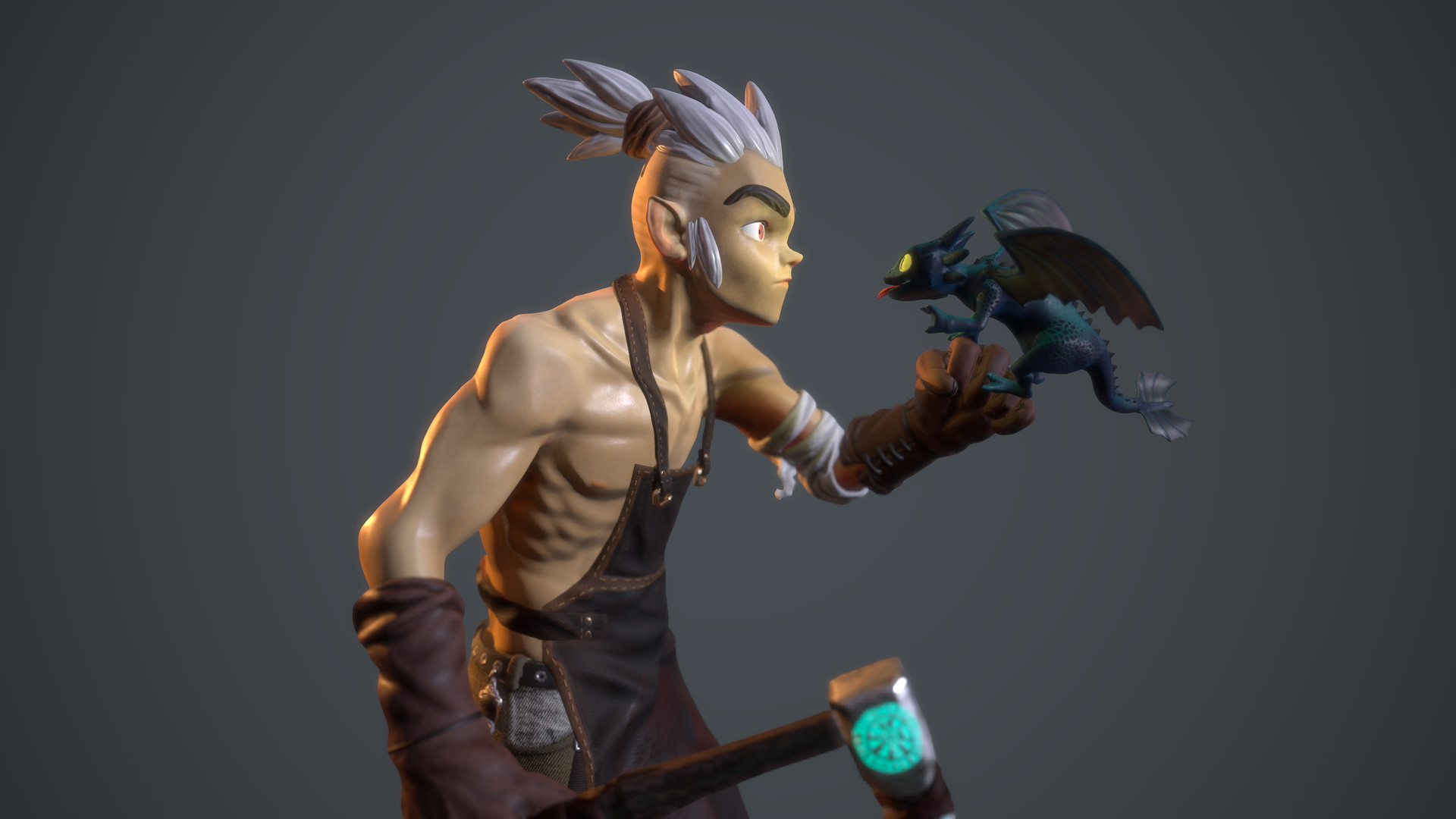 ArtStation - Stylized Blacksmith