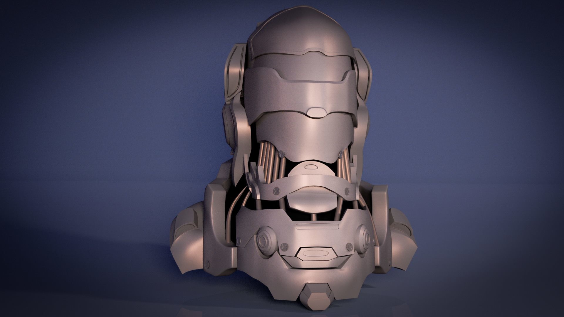 ArtStation - Robot Head