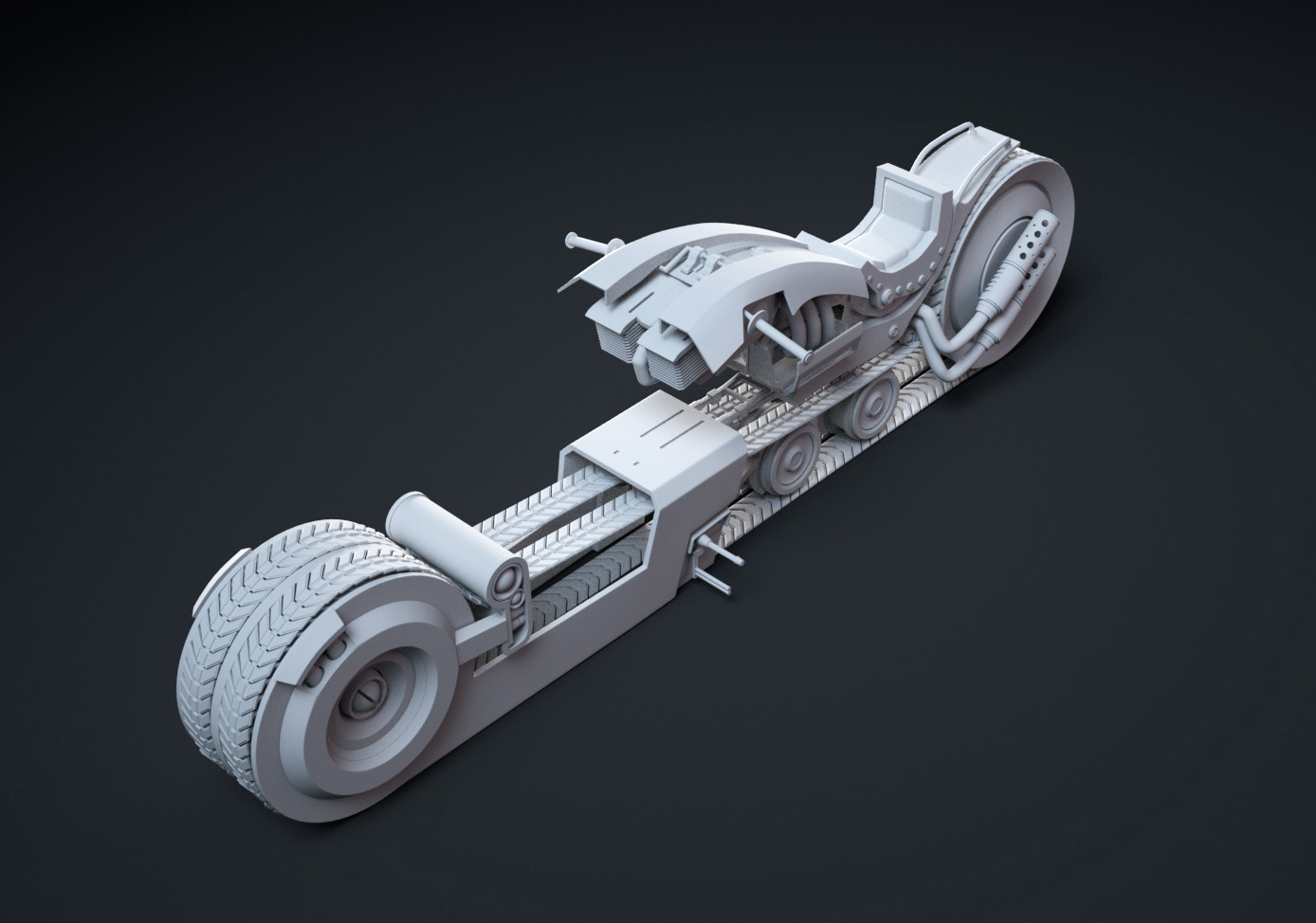 ArtStation - Tokyo Ghost Motorbike