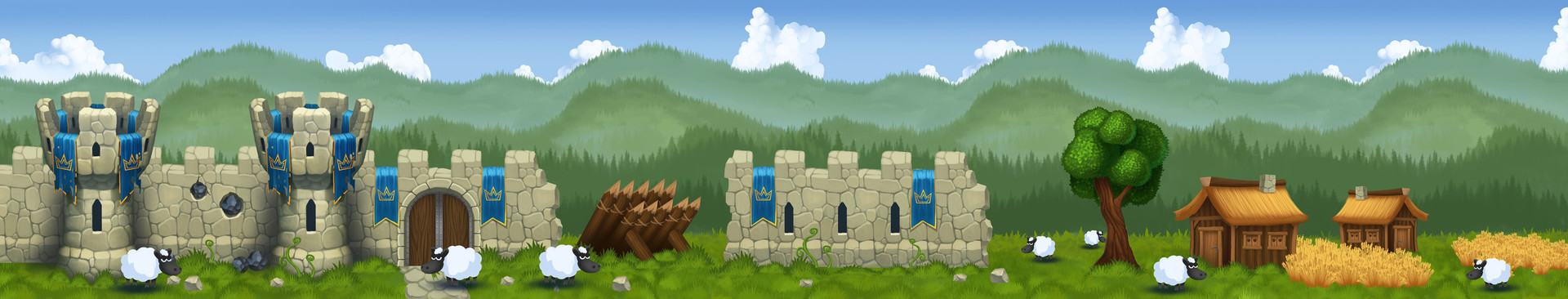 ArtStation - Medieval 2D assets