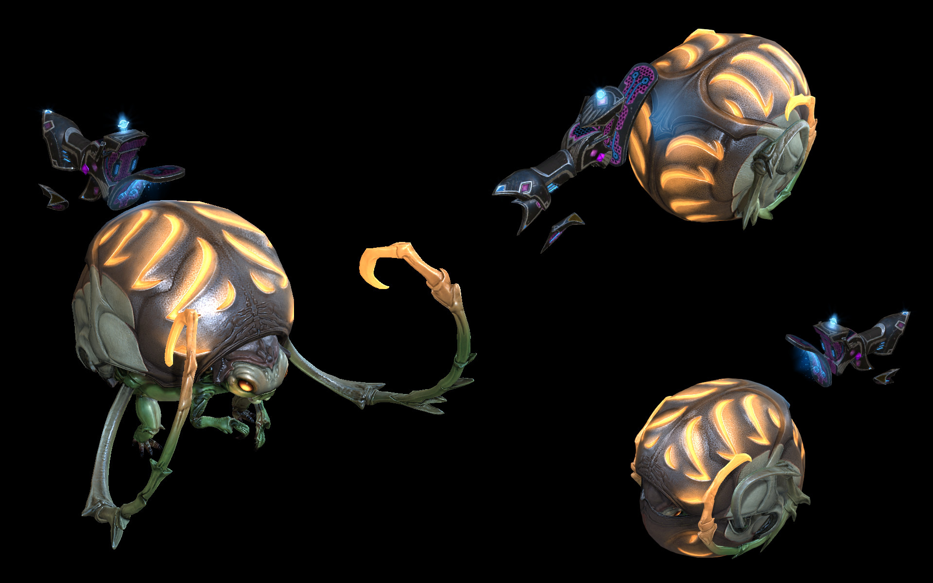 ArtStation - Fire Roller Beetle