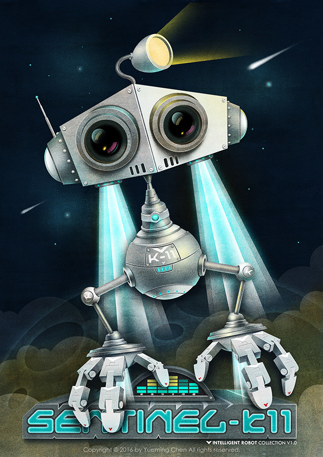 ArtStation - iNTELLIGENT ROBOT 01