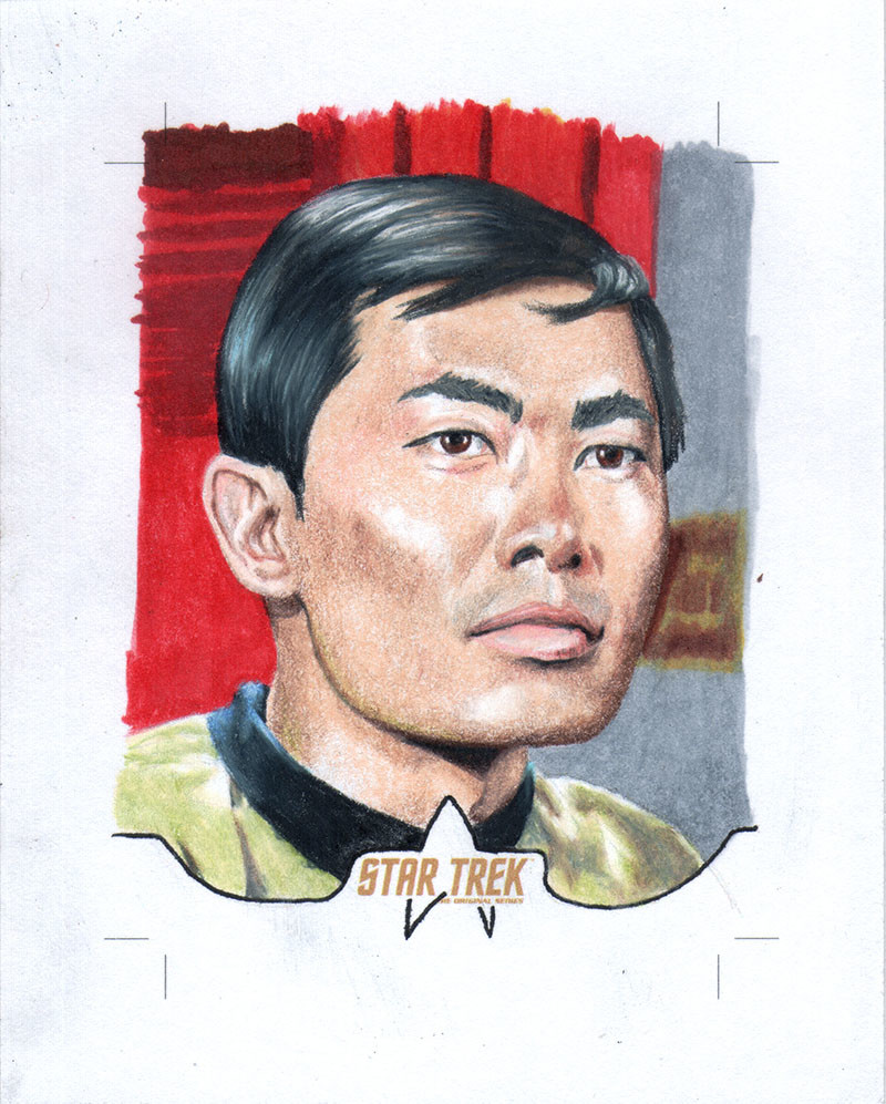 Bill Crabb - Star Trek the Original Series Sketch cards from ...