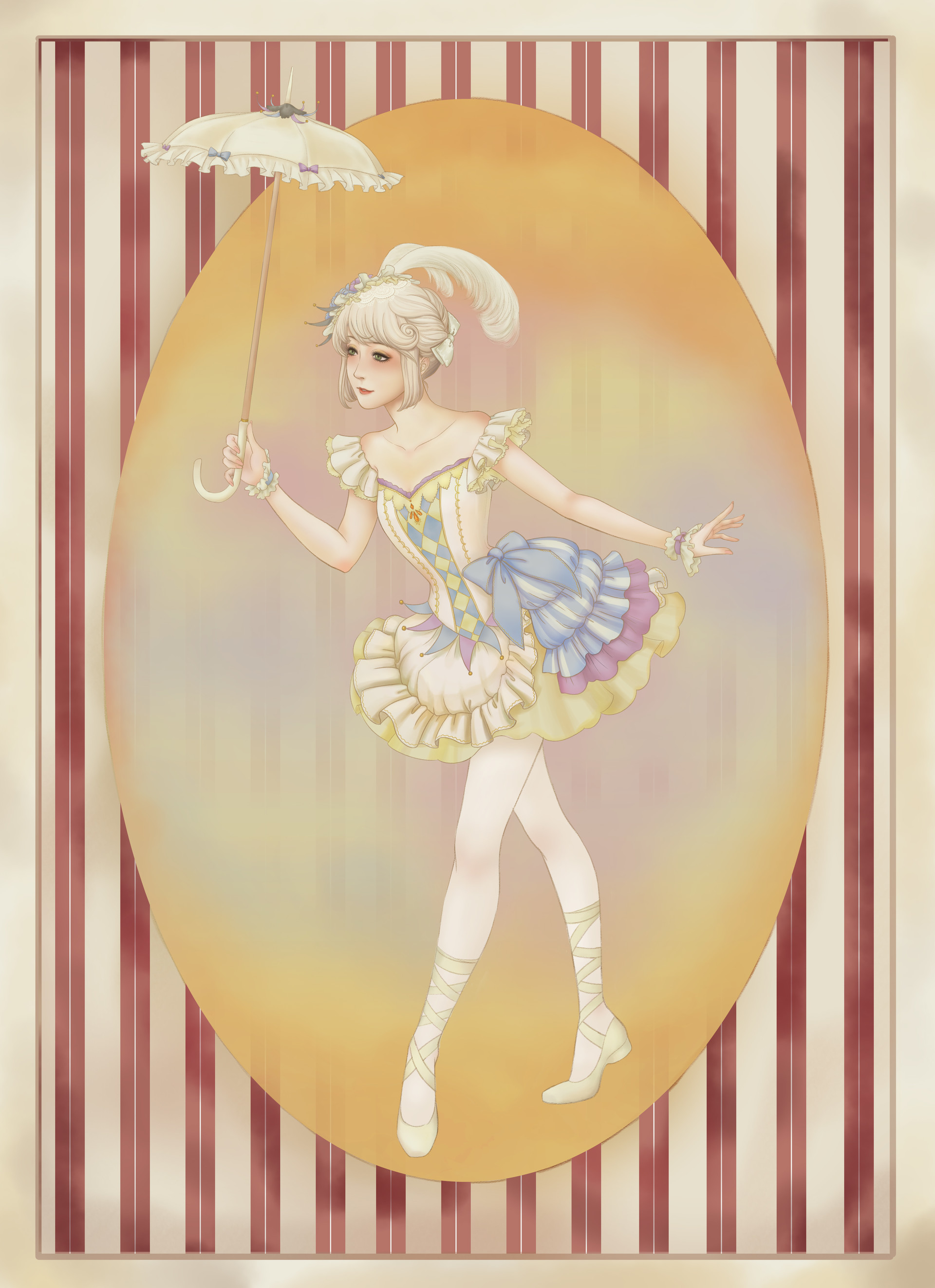 tightrope walker circus