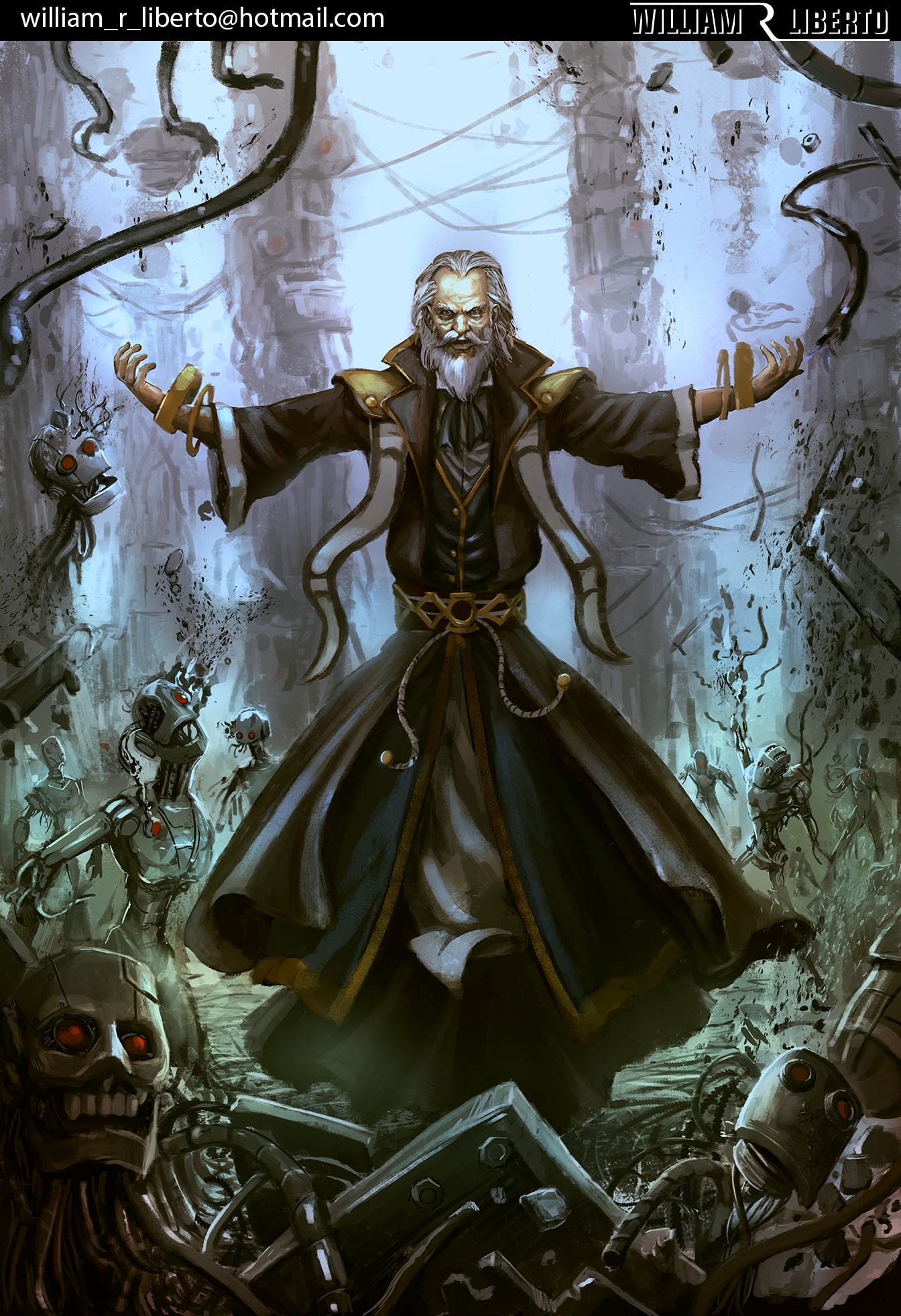 ArtStation - wizard metal, William R. Liberto