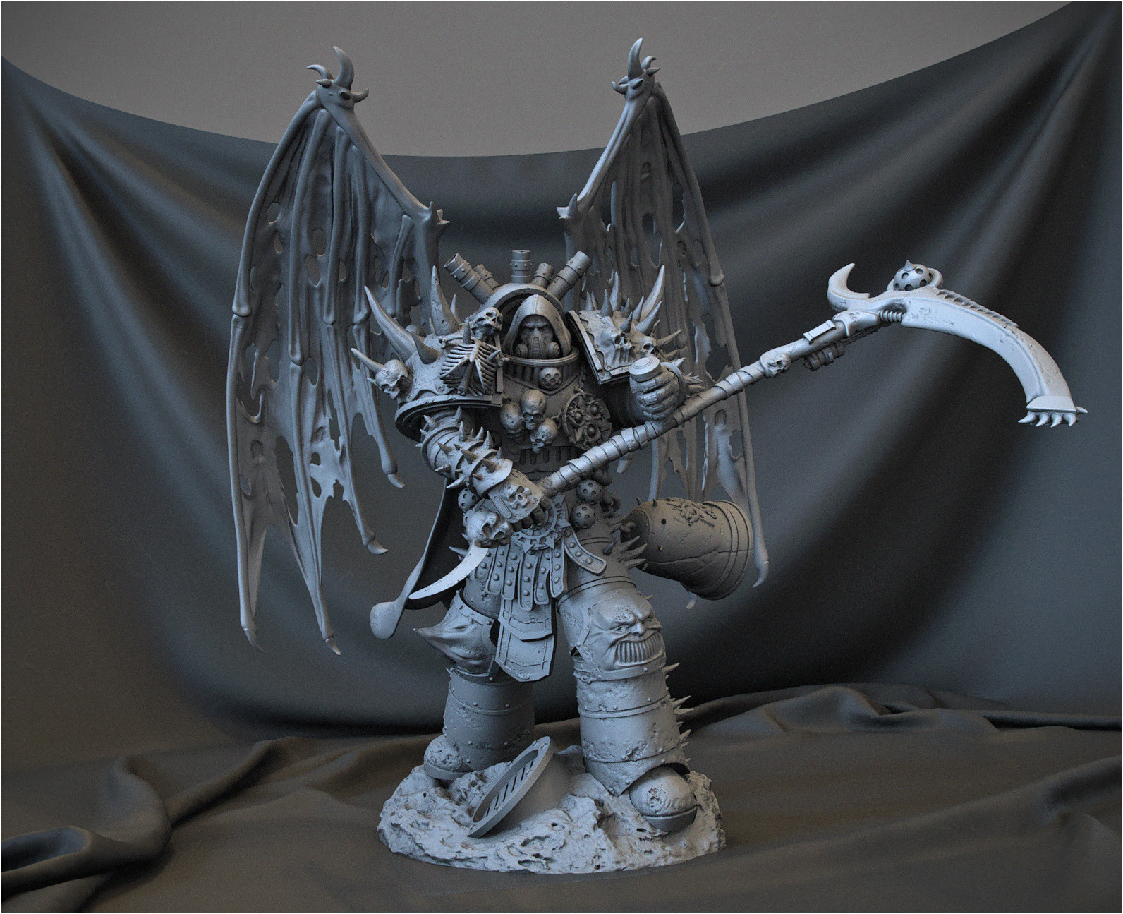 Mortarion demon-prince of Nurgle | Demon, Warhammer 40k miniatures ...