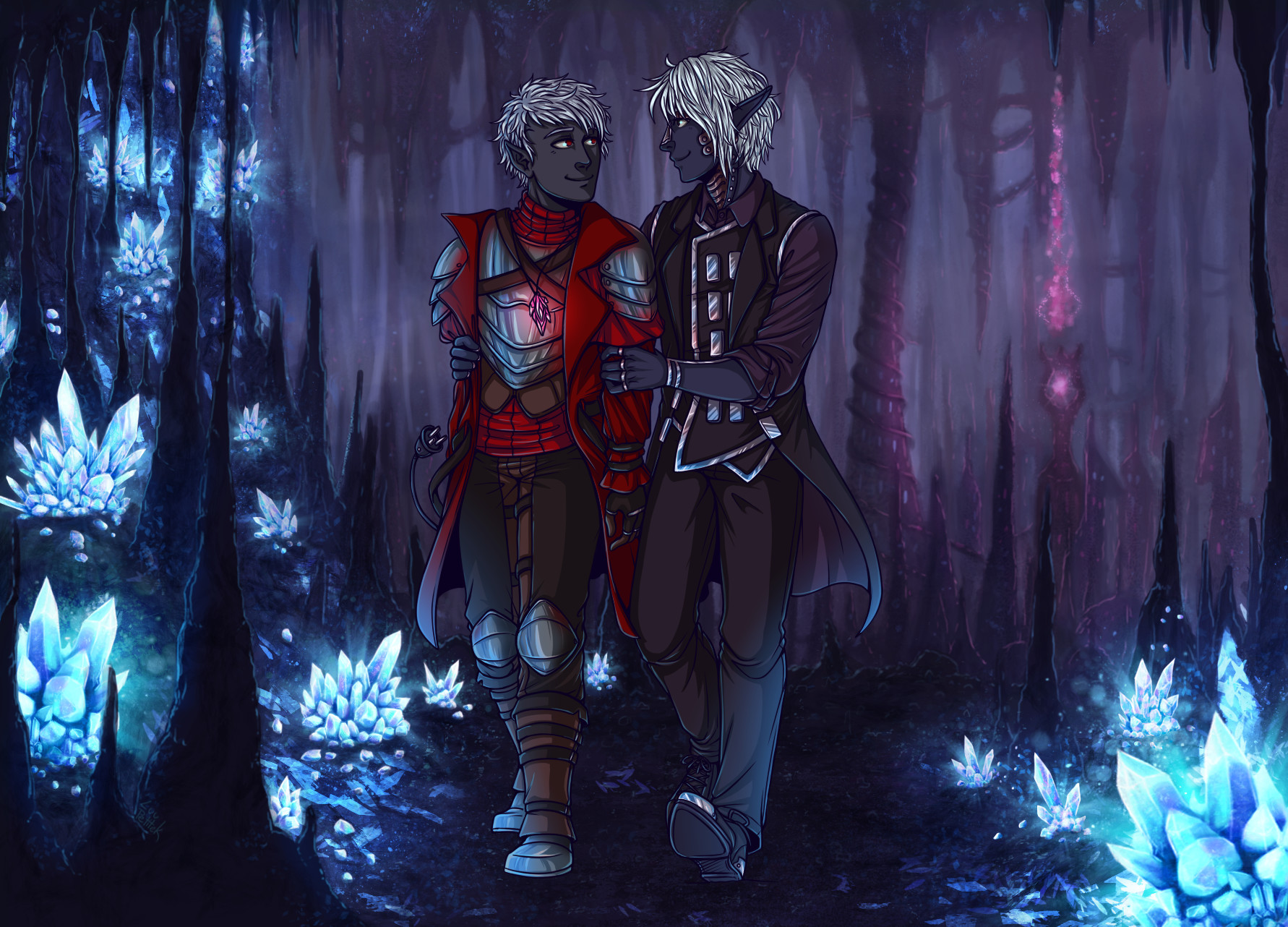 ArtStation - Crystal love