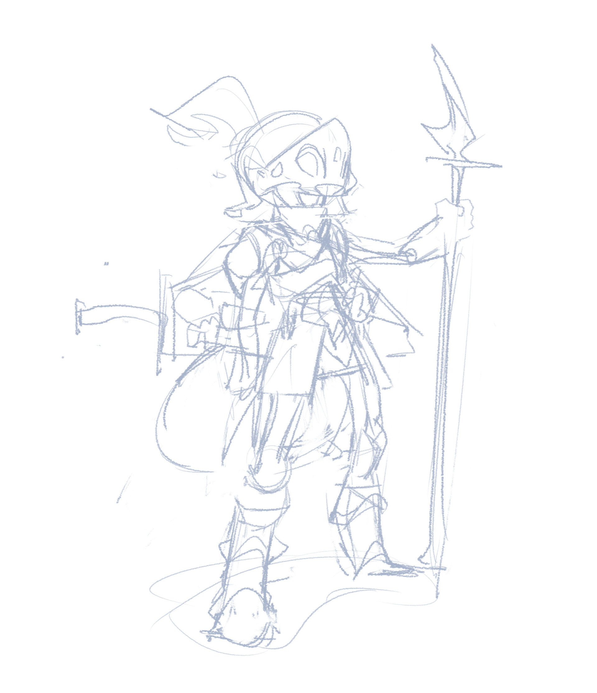 how to draw spider knight