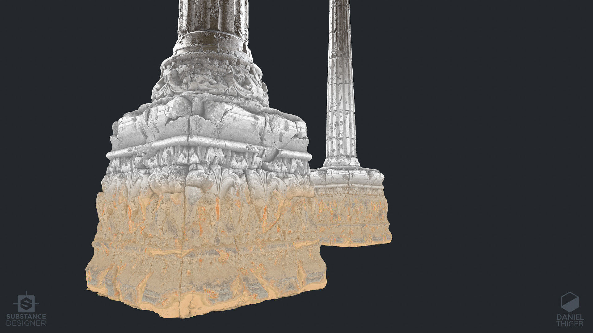 Daniel Thiger - Substance Designer Roman Architecture
