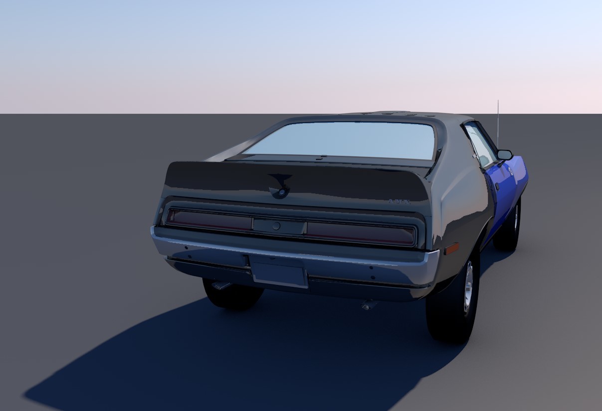 Laszlo Ven - Dropkick - AMC Javelin AMX 3D Model