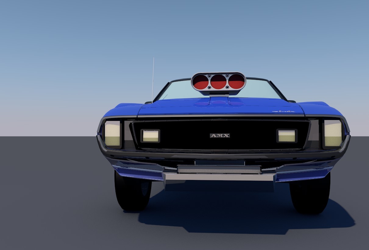 Laszlo Ven - Dropkick - AMC Javelin AMX 3D Model