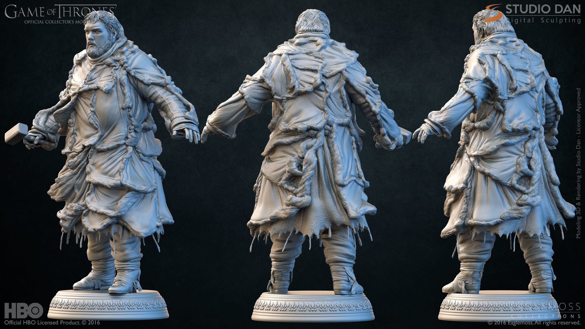 Studio Dan 3D - Games of Thrones - Hodor