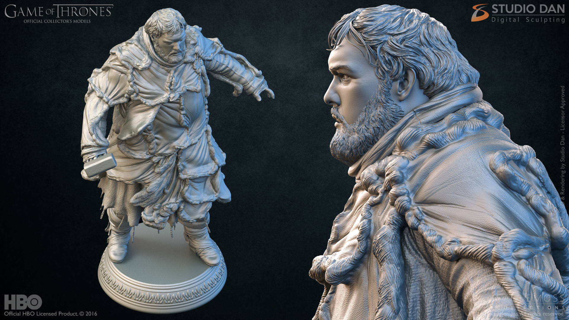 Studio Dan 3D - Games of Thrones - Hodor