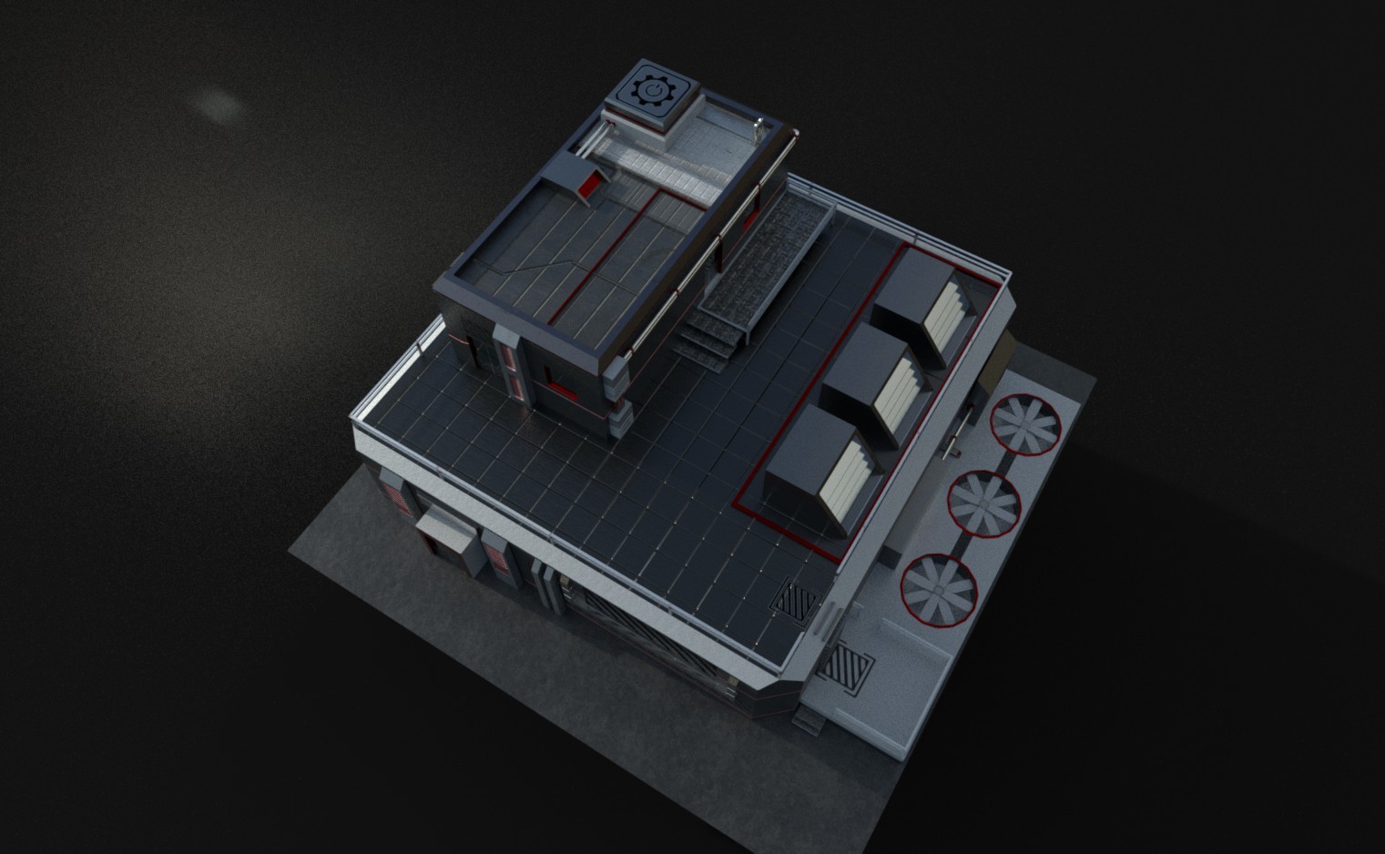 ArtStation - Maintenance building