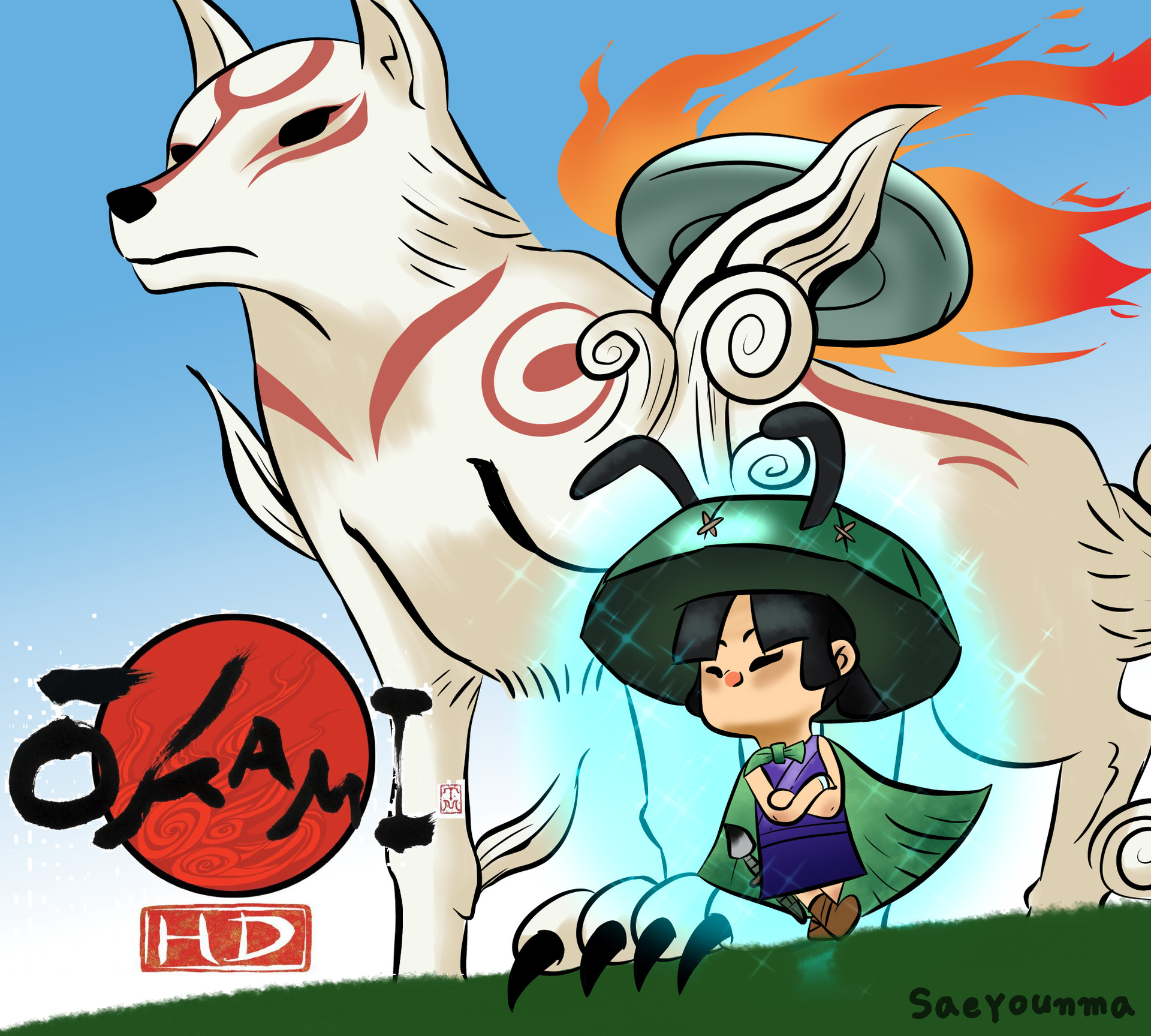 ArtStation - Okami Fanart