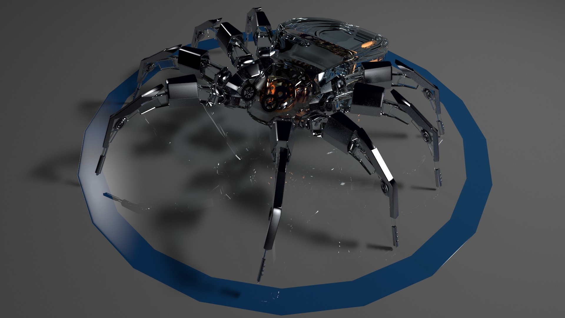 ArtStation - Robotic spider