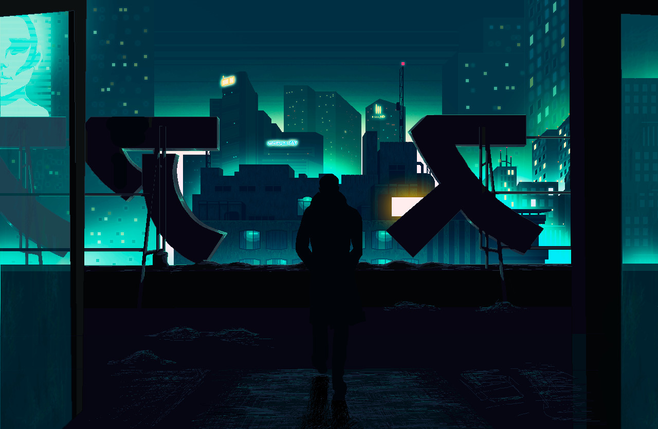 ArtStation - Pixel Fan art #01 // Blade Runner 2049