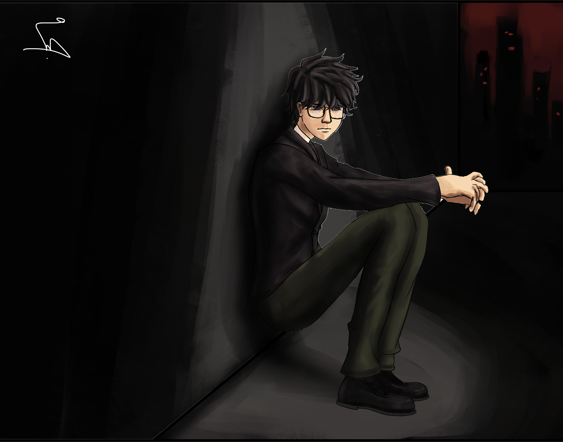 ArtStation - Akira Persona 5 Fanart