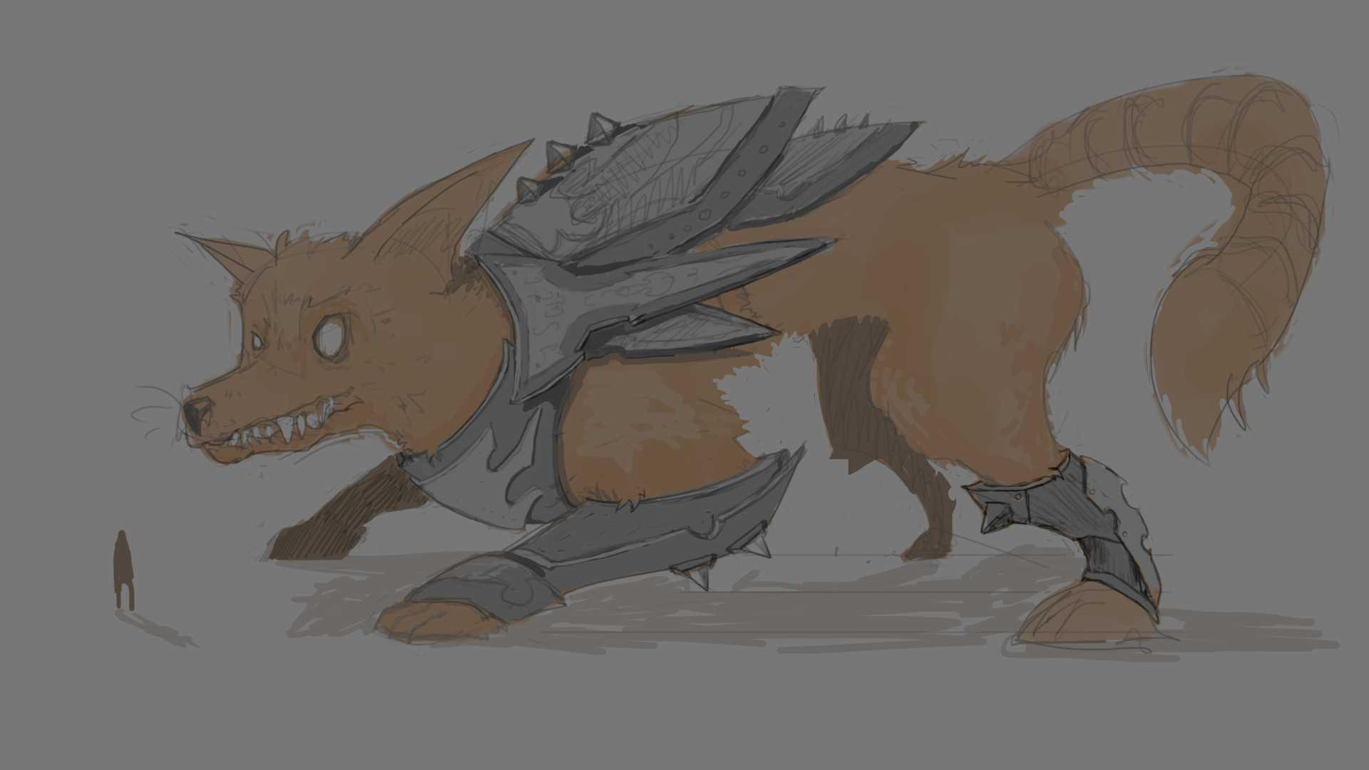 ArtStation - Armored Fox, estevao mattos