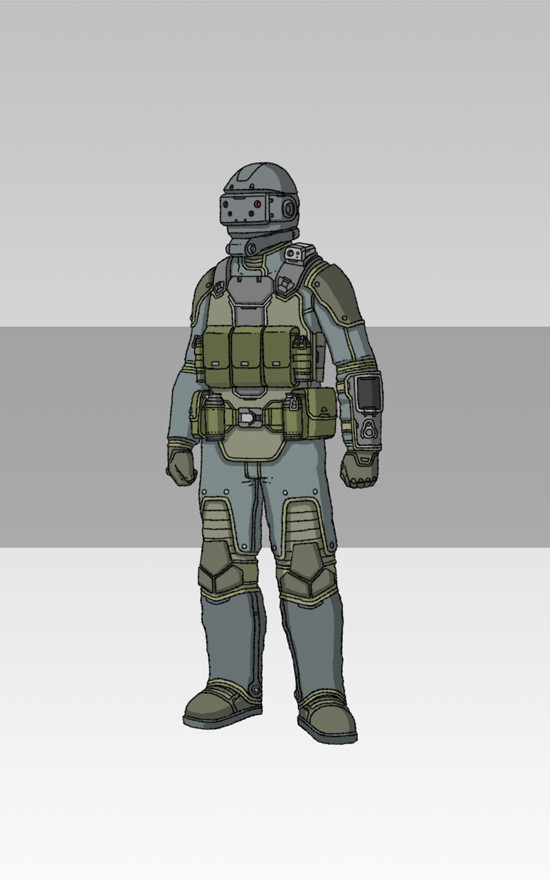 ArtStation - SCI-FI: Concept Character 2