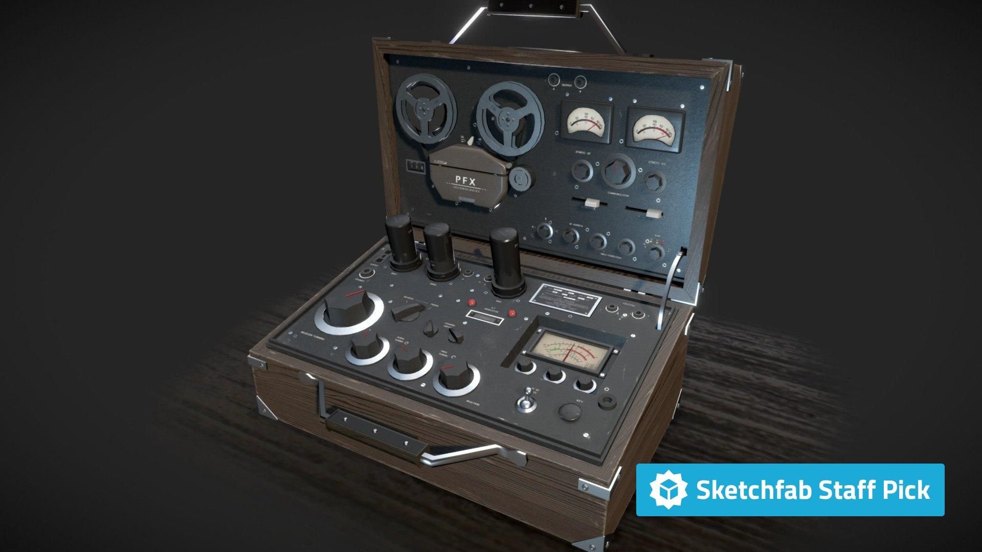 ArtStation - Secret Spy Radio Case