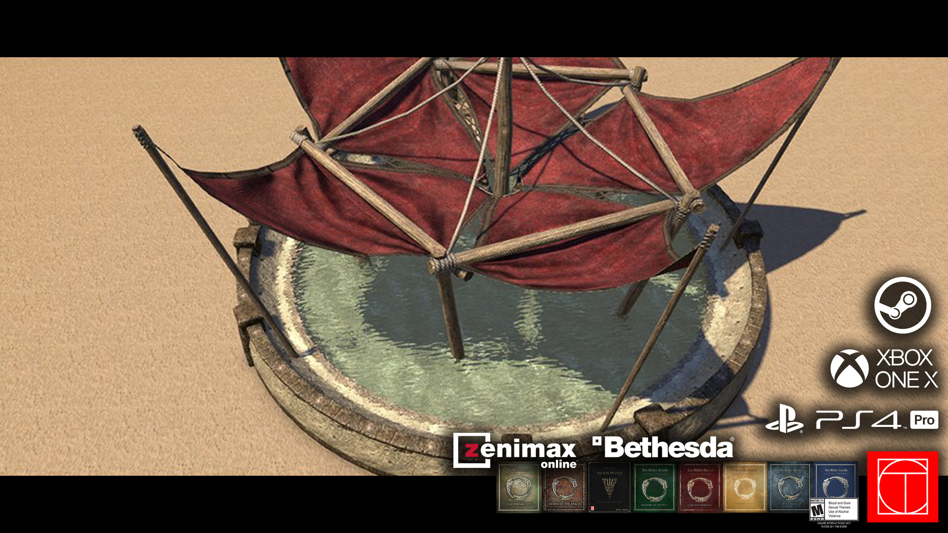 AAA Studios - The Elder Scrolls Online Red Guard rain catcher