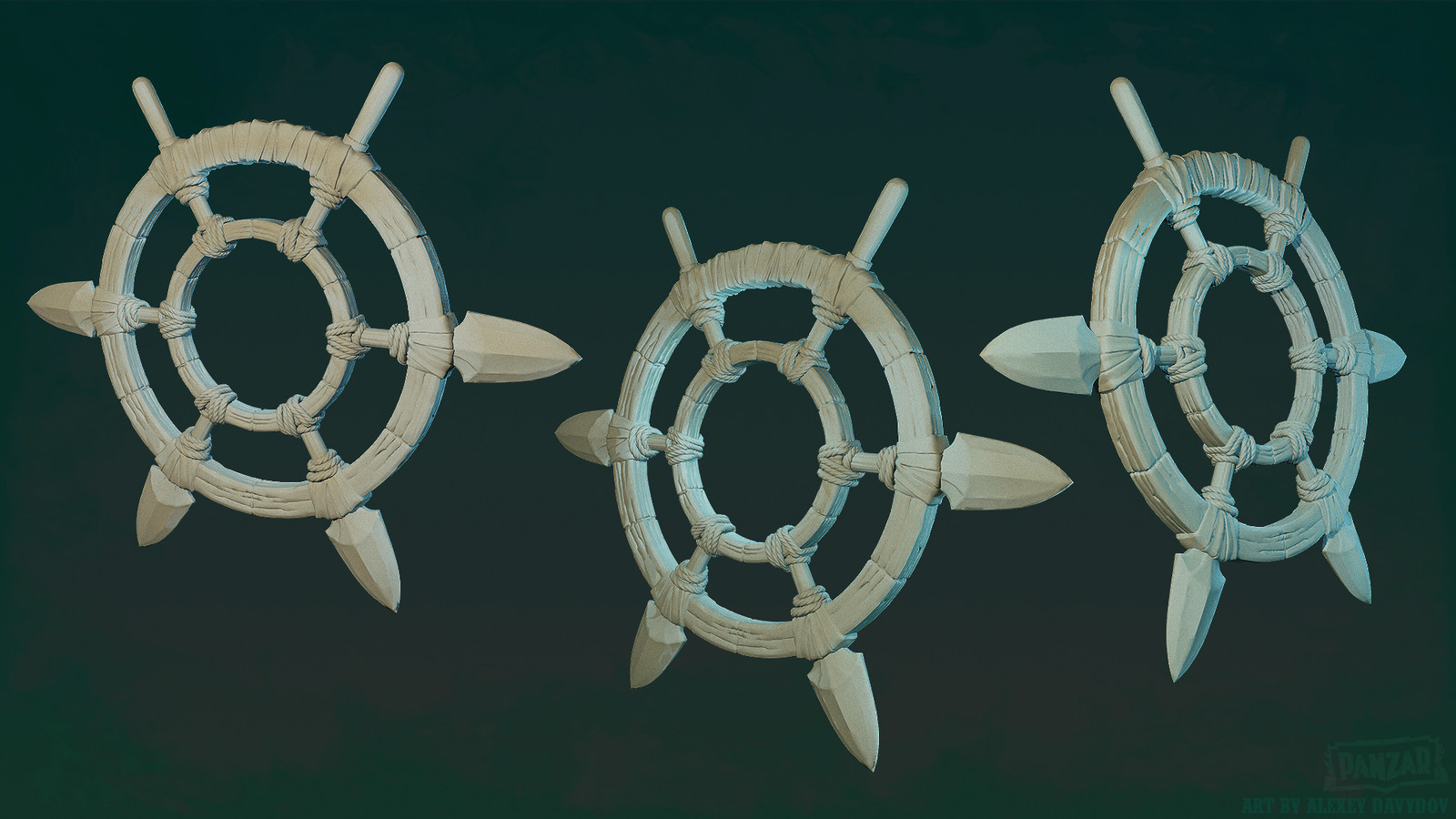 Alexey Davydov - WEAPON ART for PANZAR Forged by Chaos project.