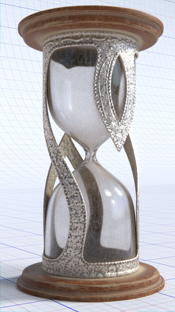 ArtStation - WIP Sand Clock