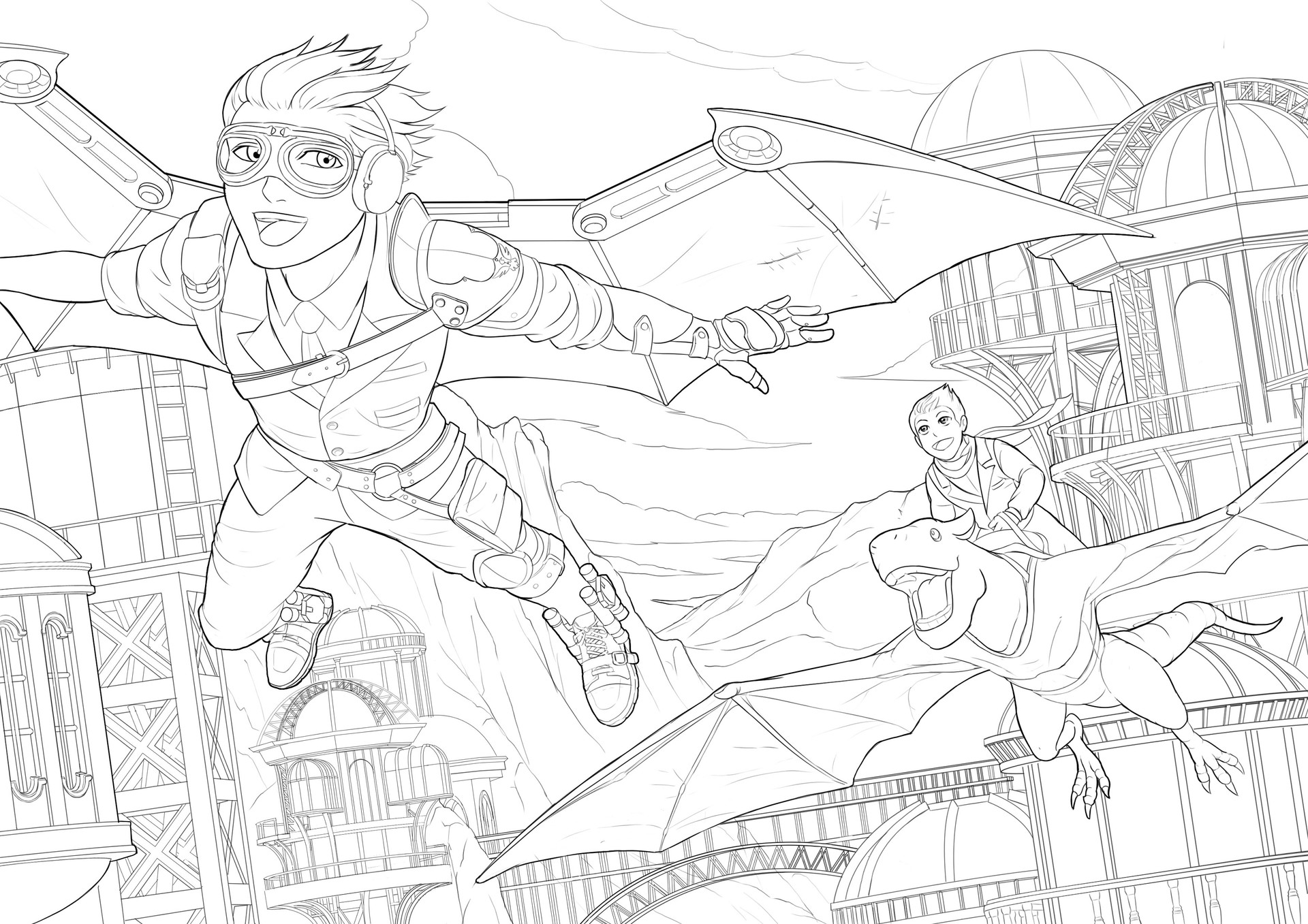 ArtStation - omgosh im flying!