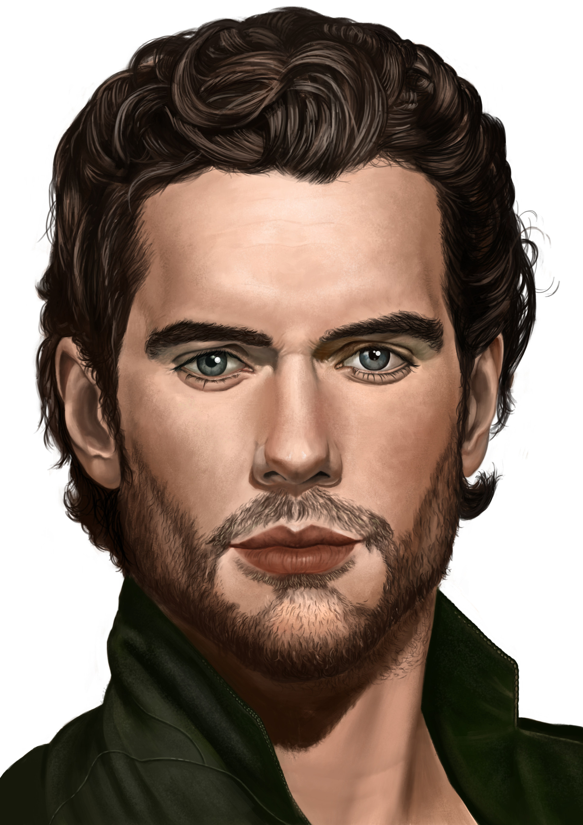 ArtStation - man face study