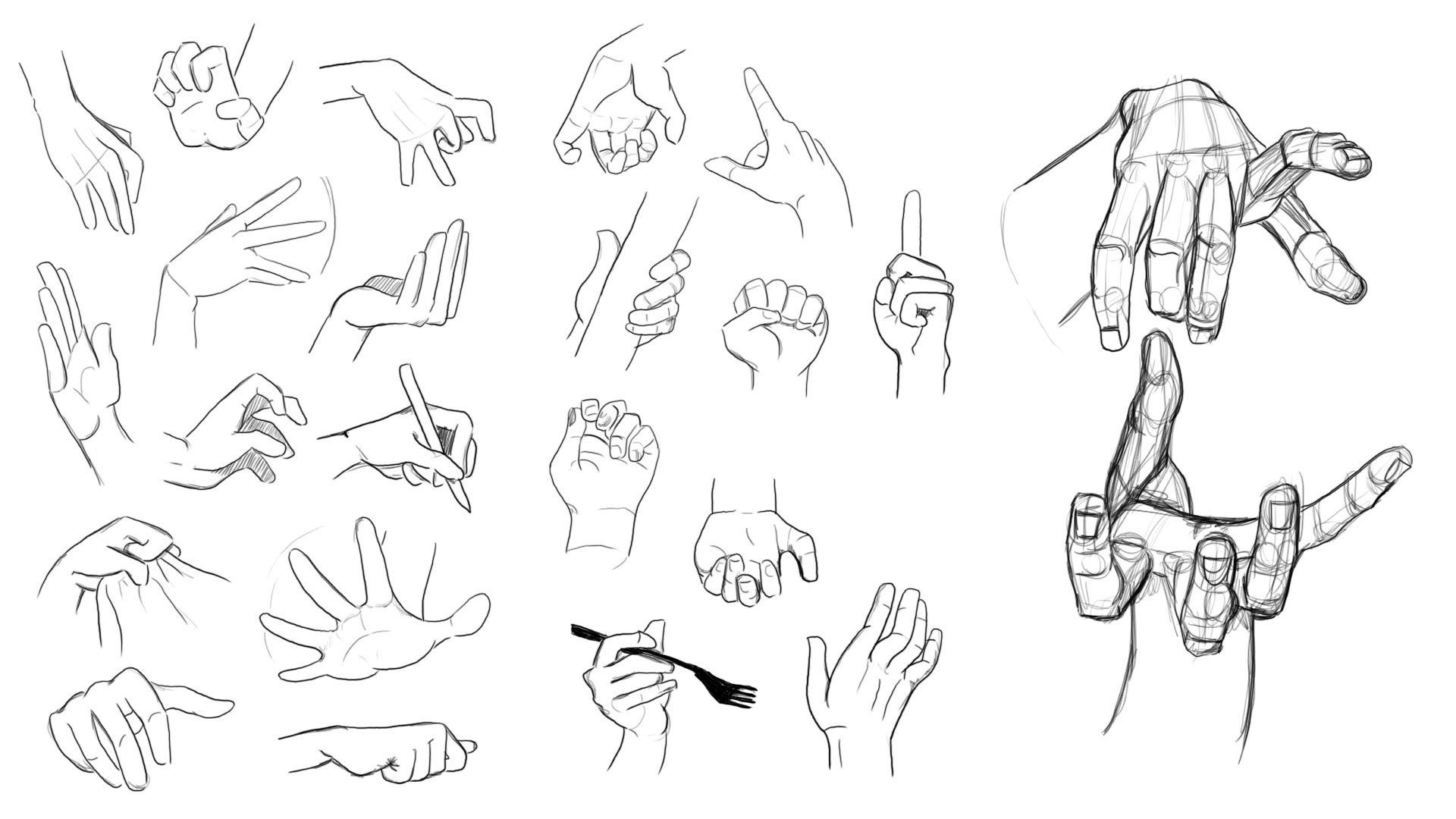 ArtStation - Hand Study