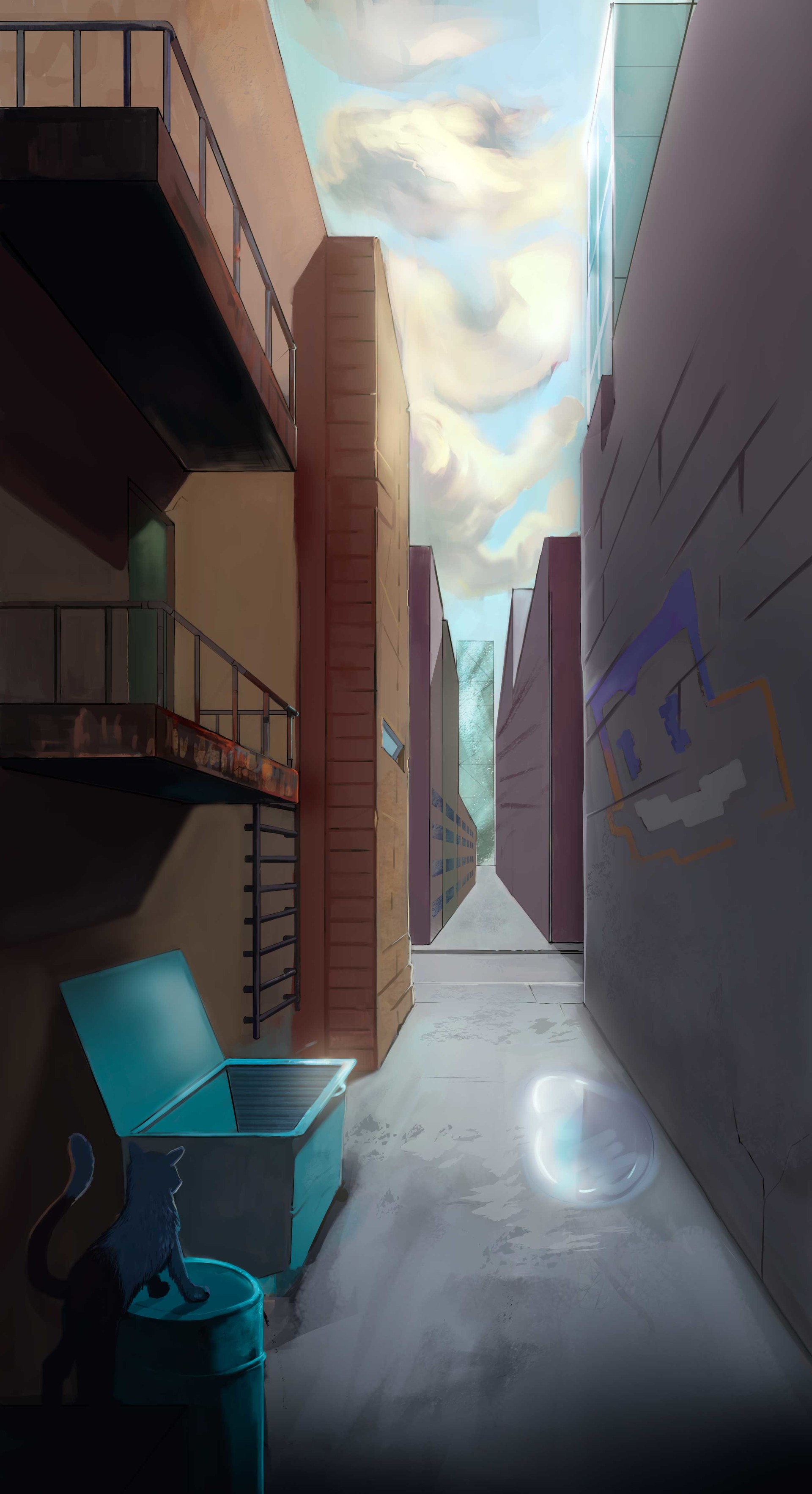 ArtStation - Alley