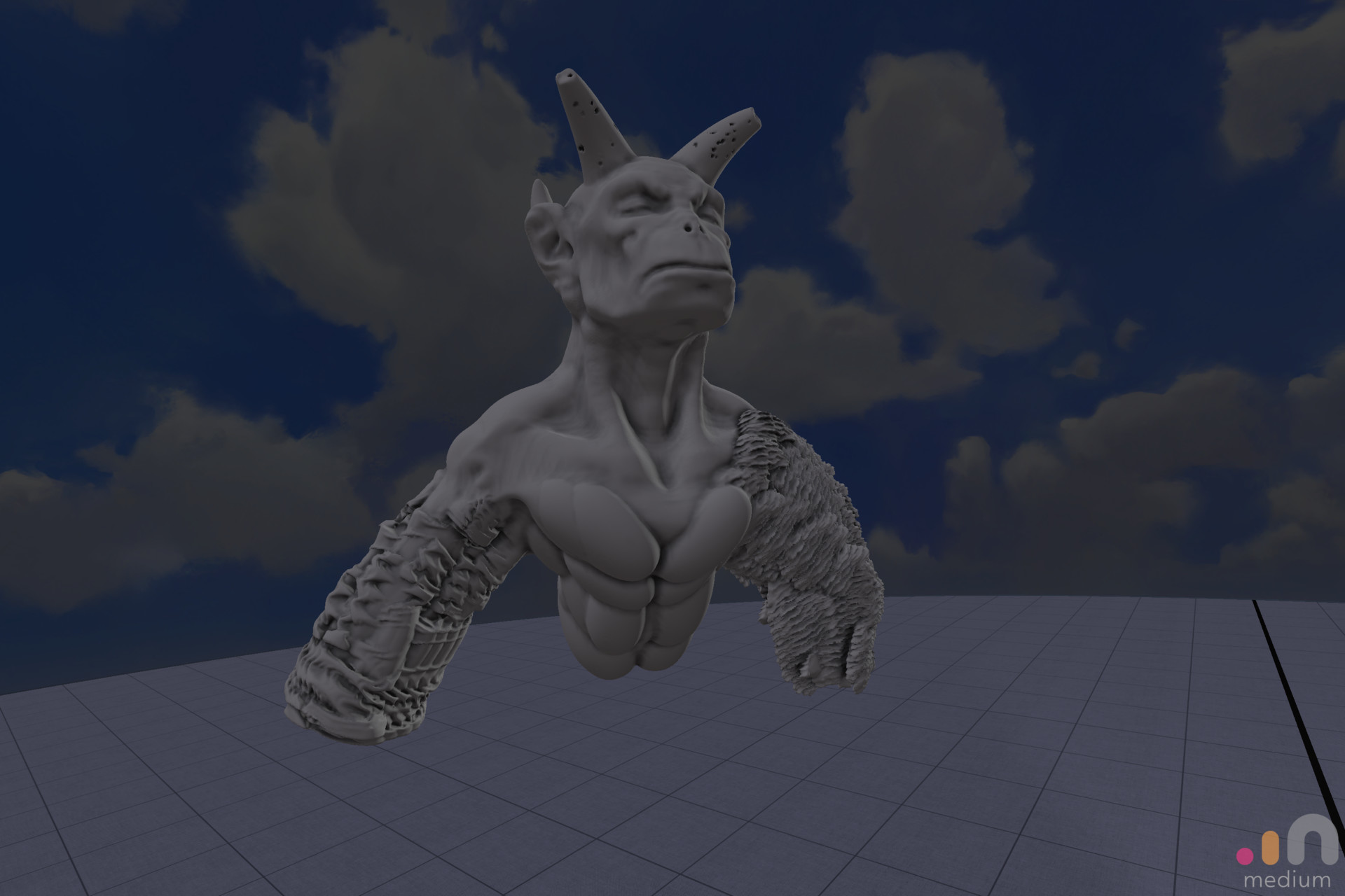 ArtStation - Monkey Demon