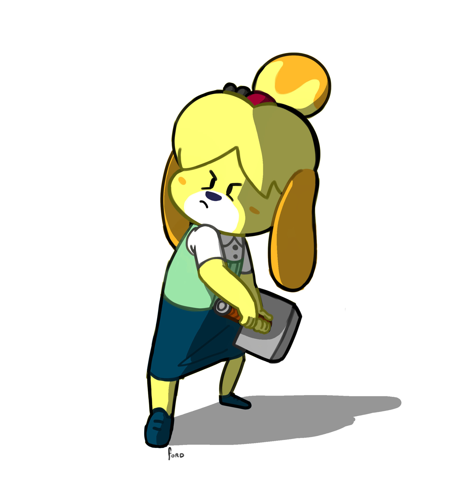 ArtStation - Isabelle is worthy