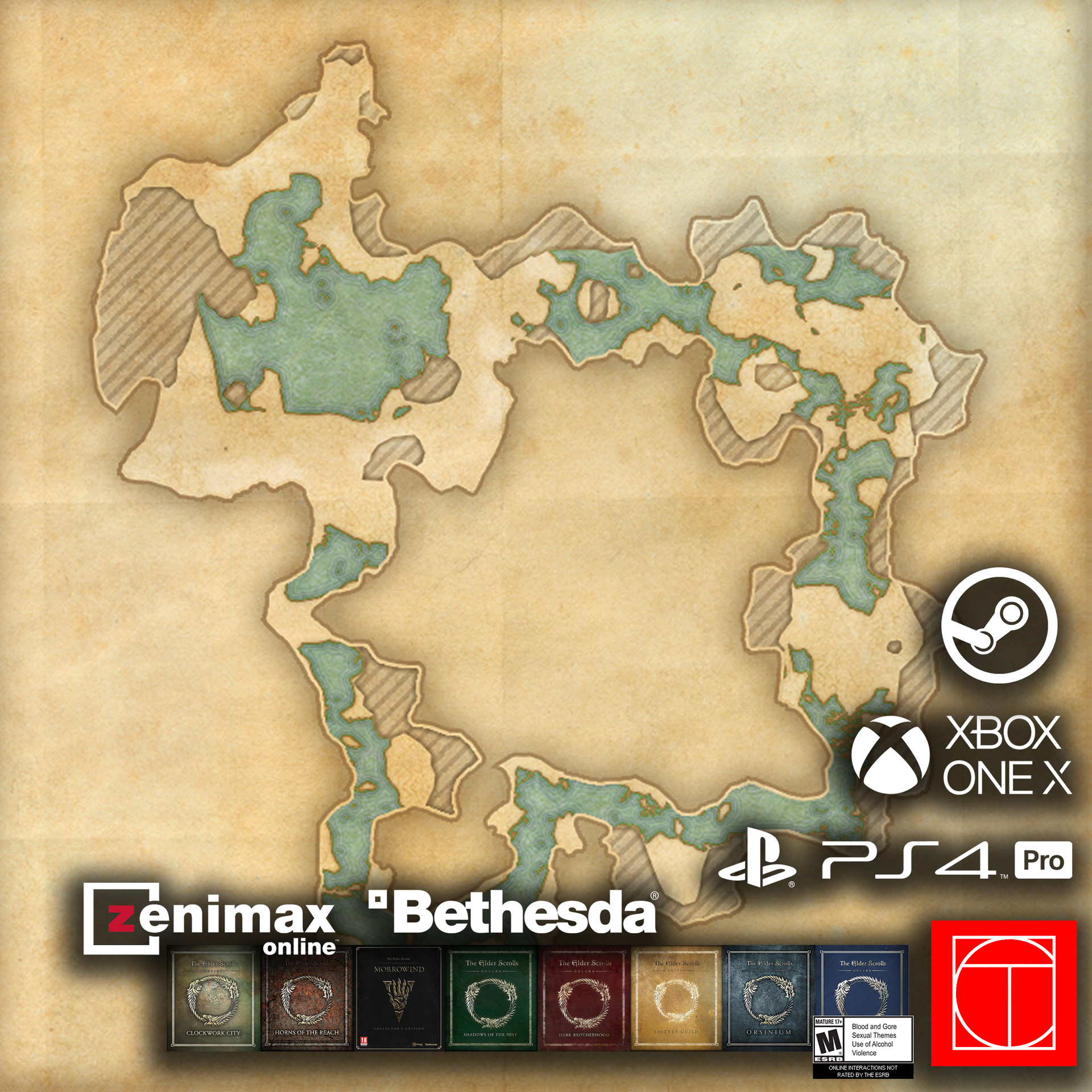 AAA Studios - The Elder Scrolls Online Maps