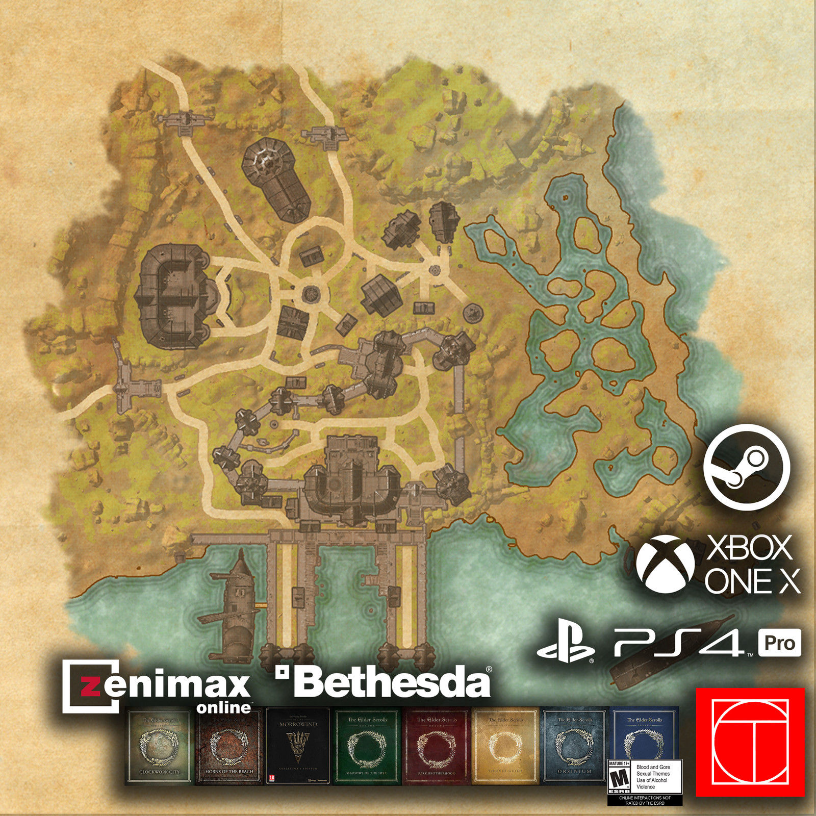 AAA Studios - The Elder Scrolls Online Maps