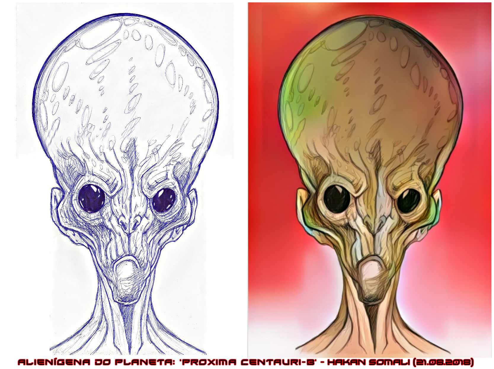 Hakan Somalı - Alien from the 'Proxima Centauri-b' planet II