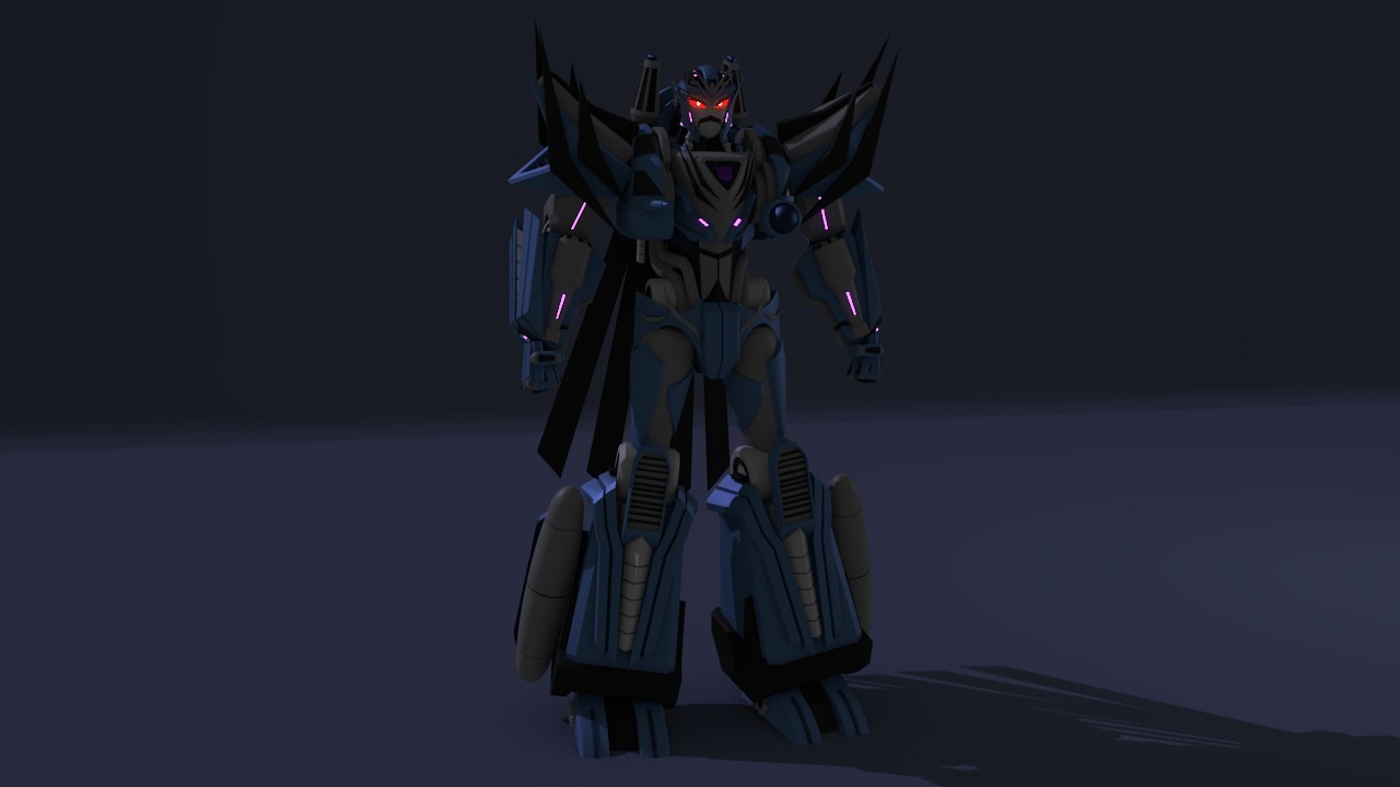 Jay Baines - Transformers Prime Blackout (Fan art)