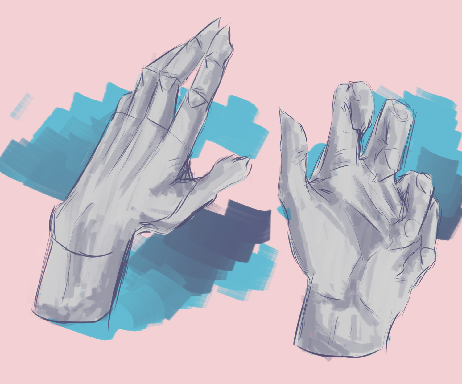 ArtStation - Hand Study