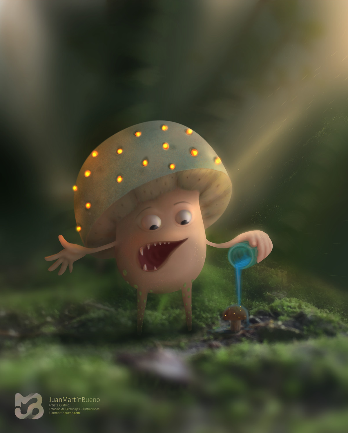 ArtStation - Mushroom Father