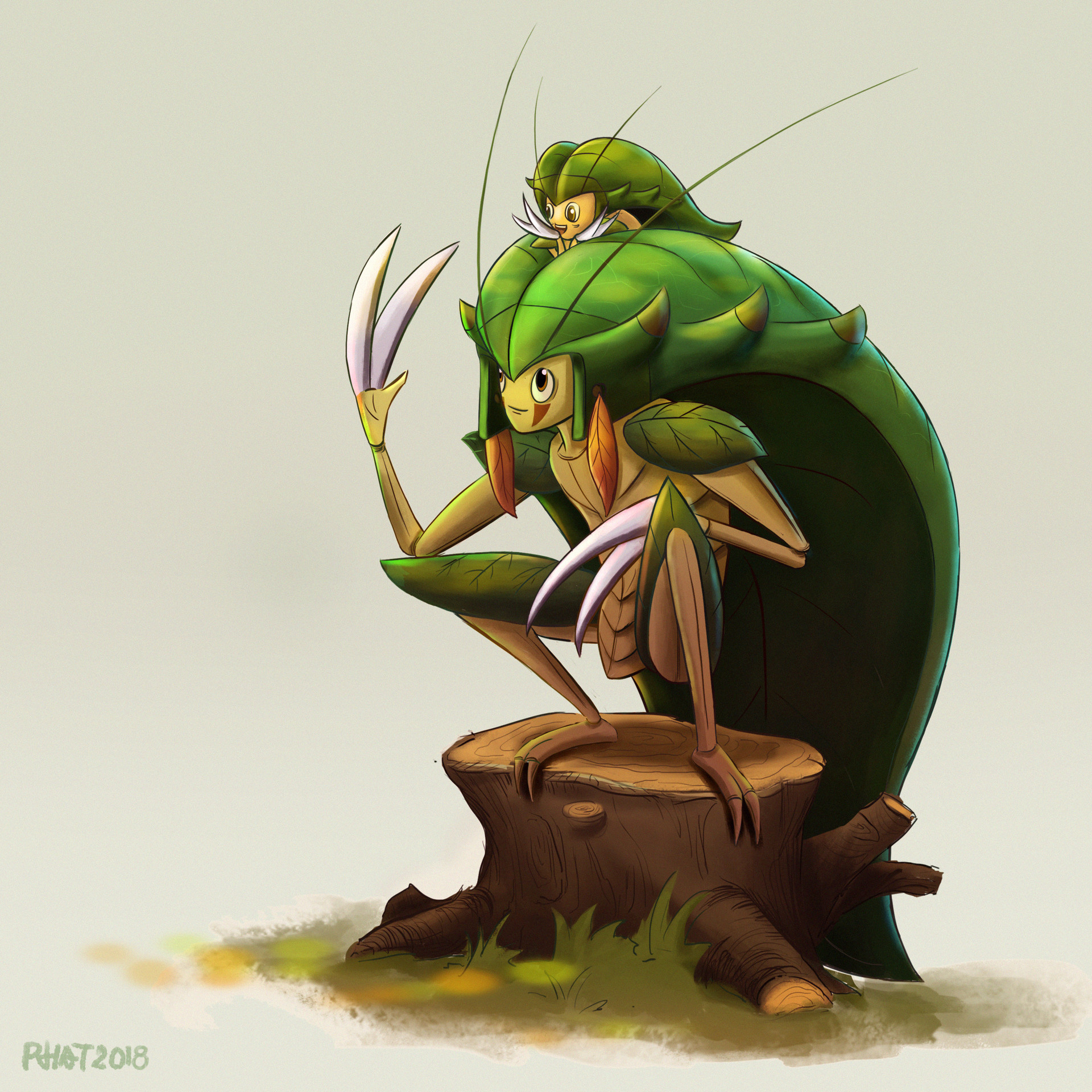 Pháp Nguyễn - Character Design Challenge - Insect Warrior