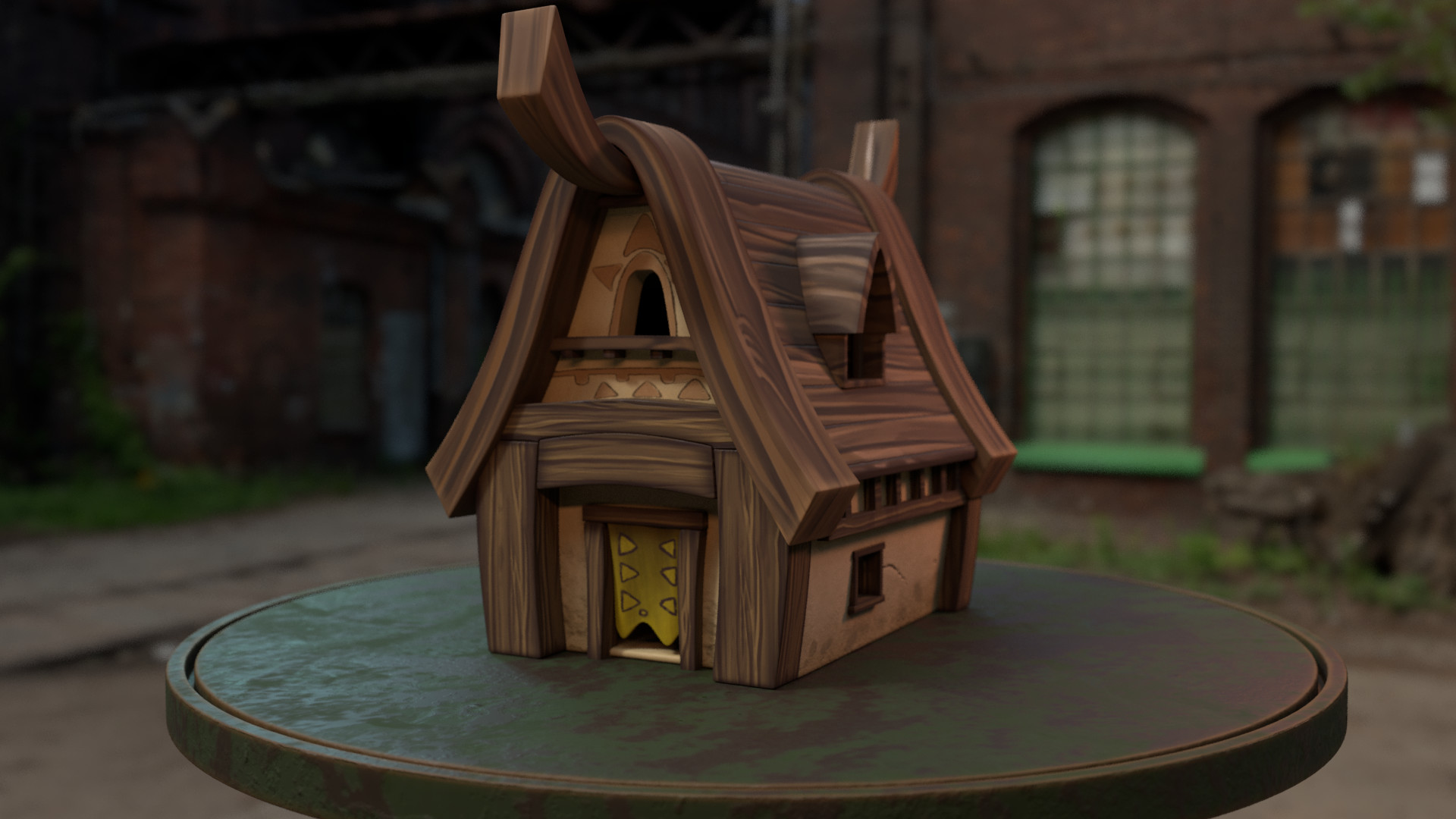 ArtStation - Cartoon house