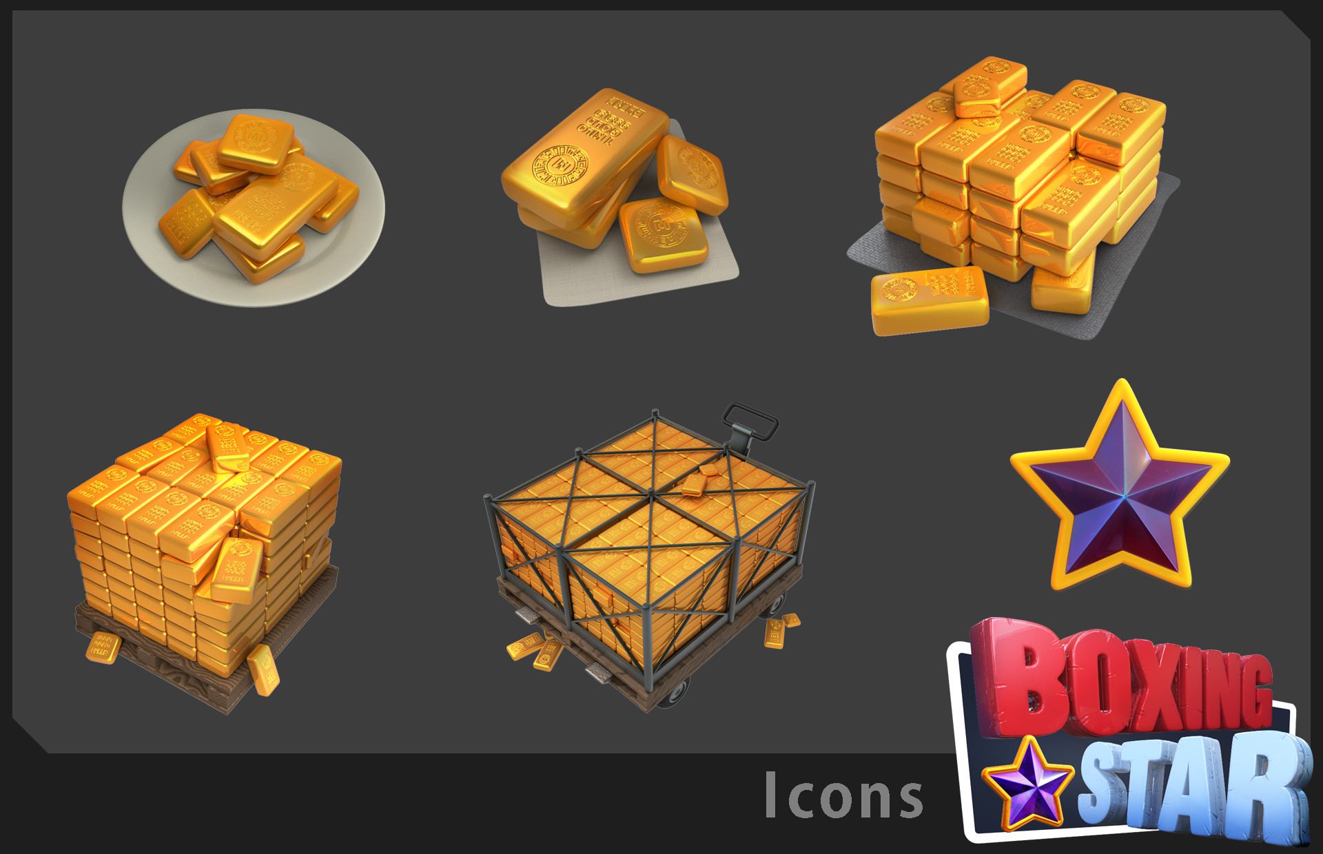 Seok Ki Kwon - Boxing Star Icons