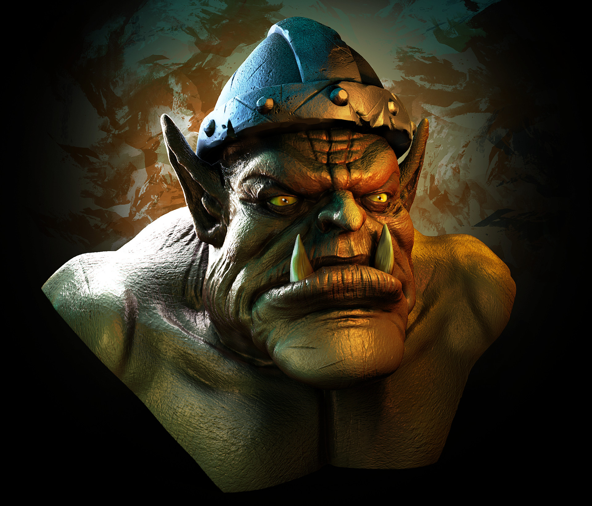 ArtStation - Orc Portrait