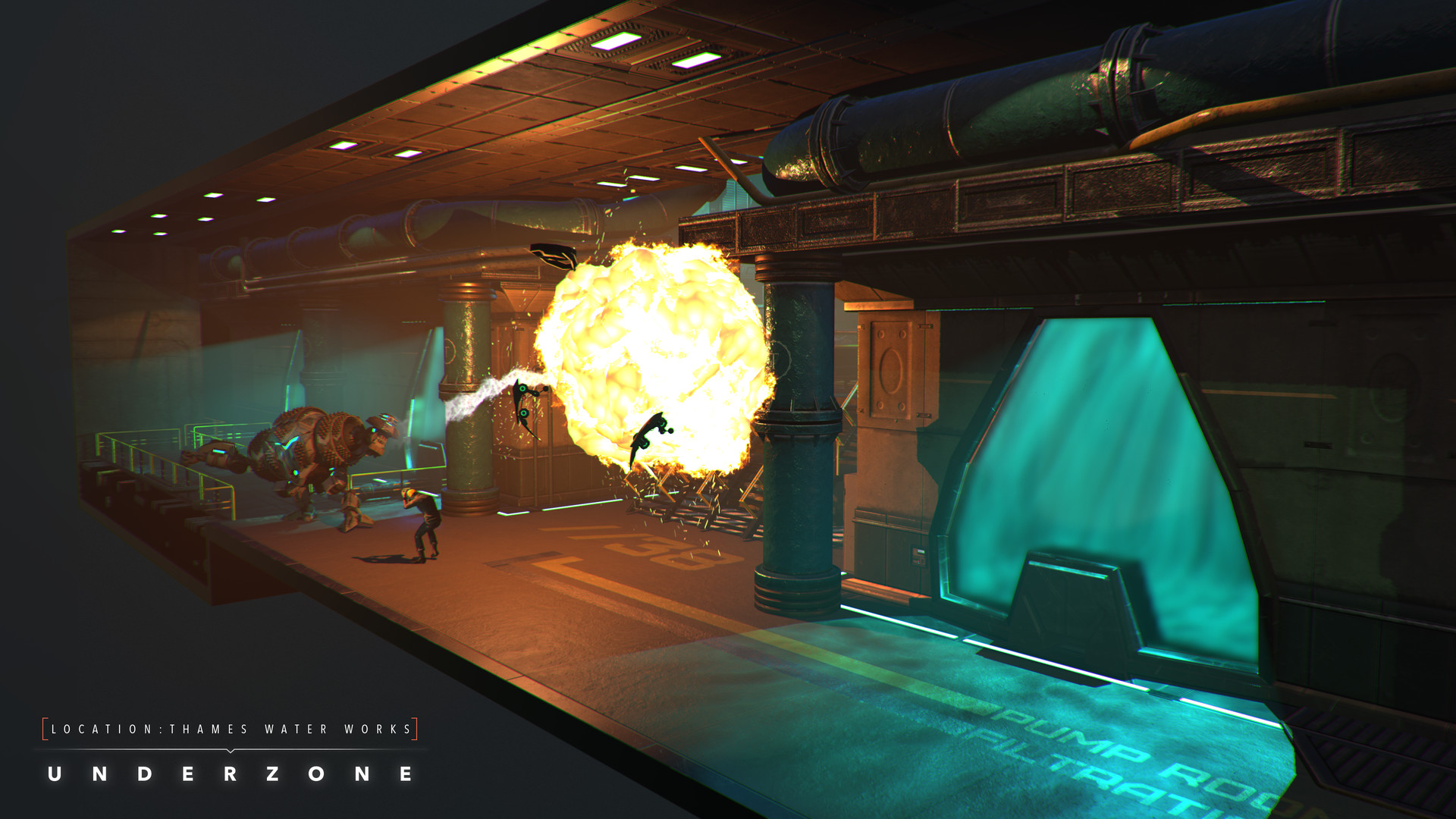 Daniel Jutson - Underzone: Thames Waterworks