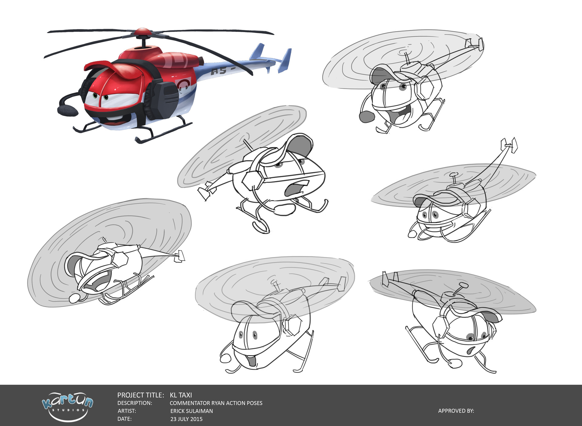 erick sulaiman - Wheely Character Designs